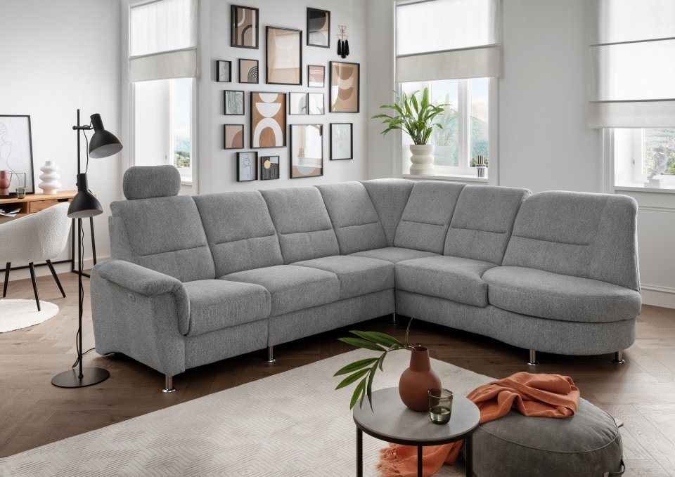 Myhomelando Ecksofa Paris Ii Mit Relaxfunktion Usb Anschluss